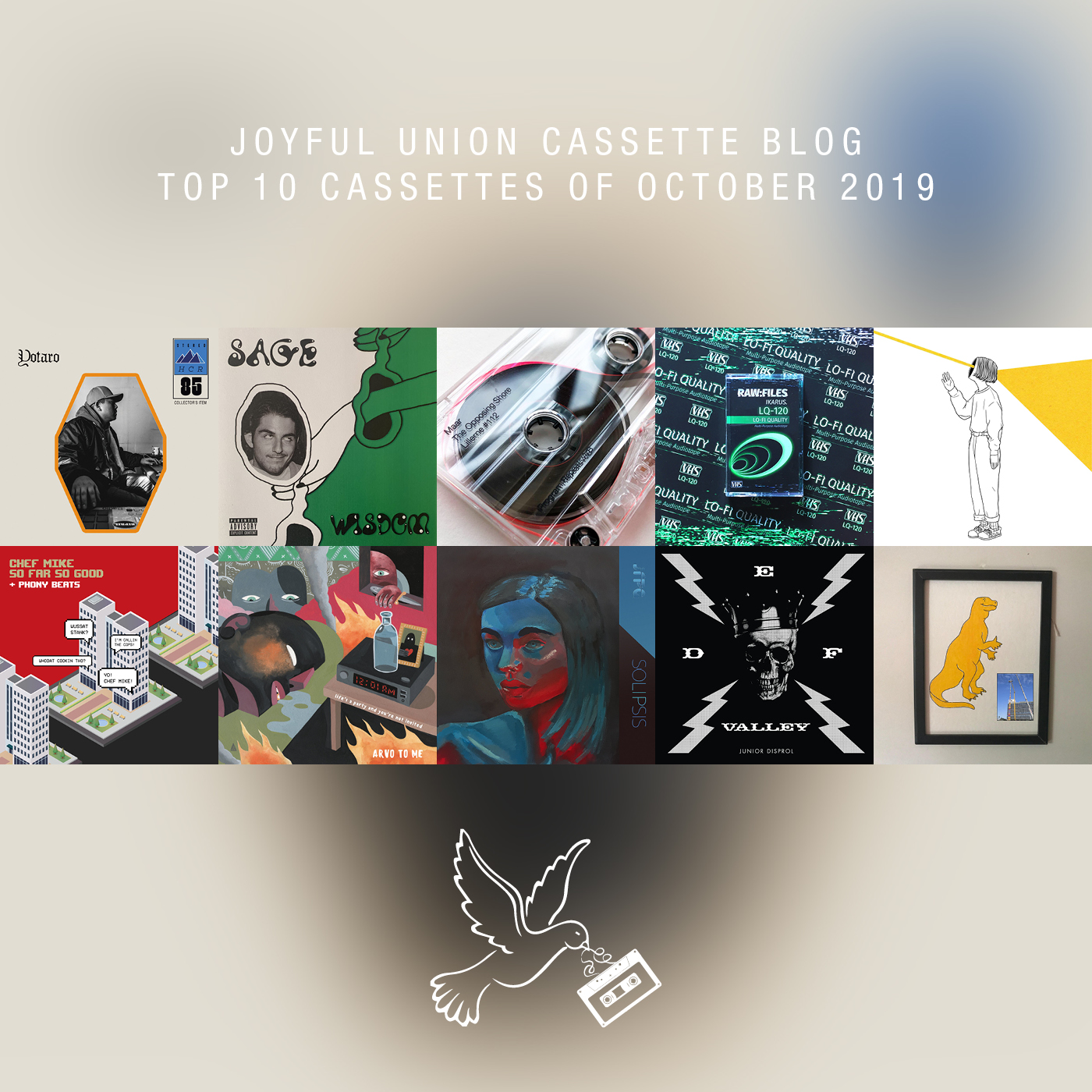 Joyful Union Cassette Blog Top 10 Cassettes of October 2019 – Joyful ...