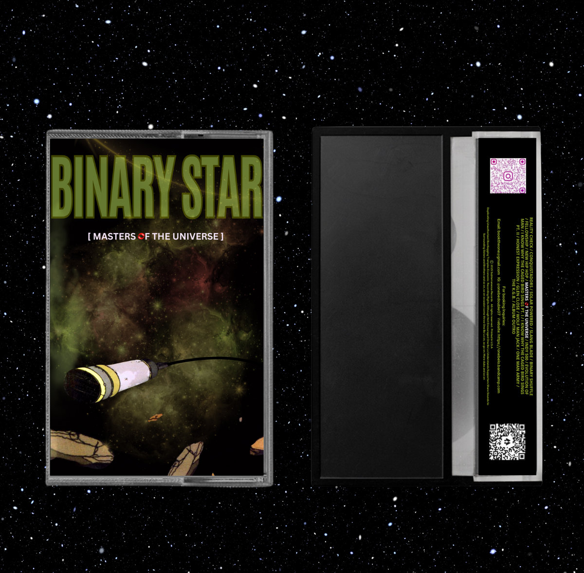 Binary Star – Masters of the Universe (2025 Remastered) – Joyful Union Cassette Resource