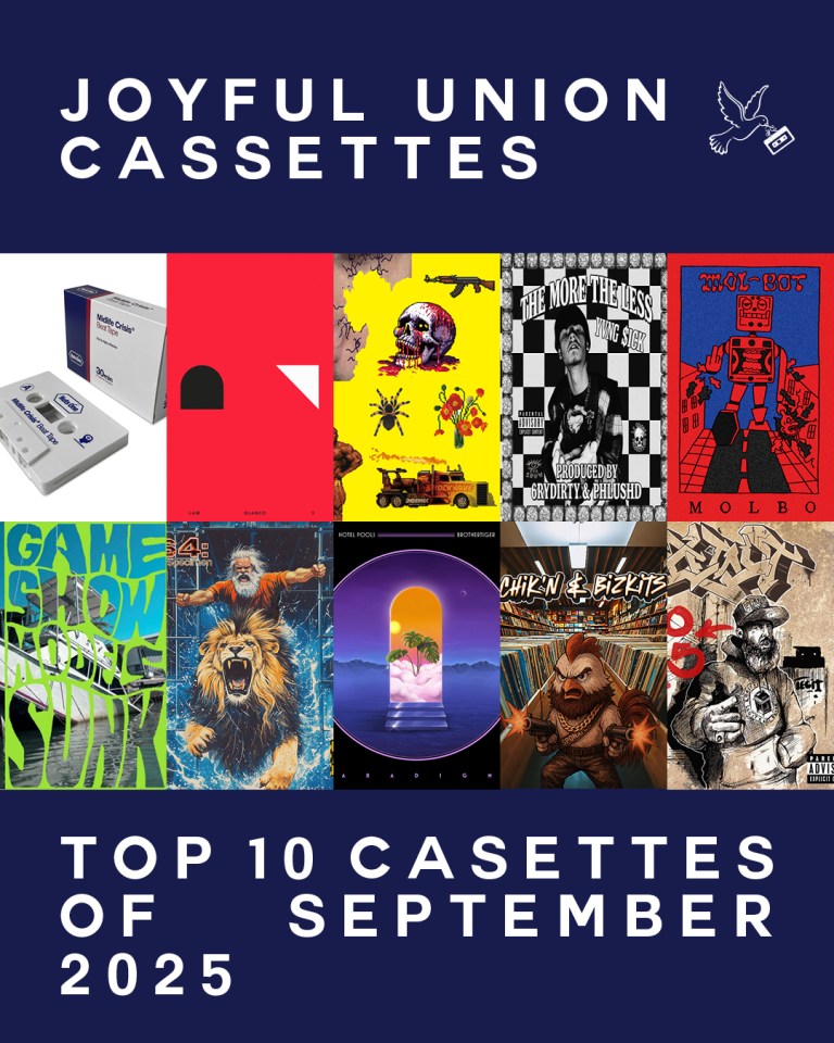 Joyful Union Top 10 Cassettes of September 2025 – Joyful Union Cassette ...